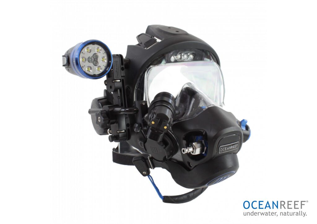 OCEAN REEF Shearwater Nerd2 HUD mount for FFMs.