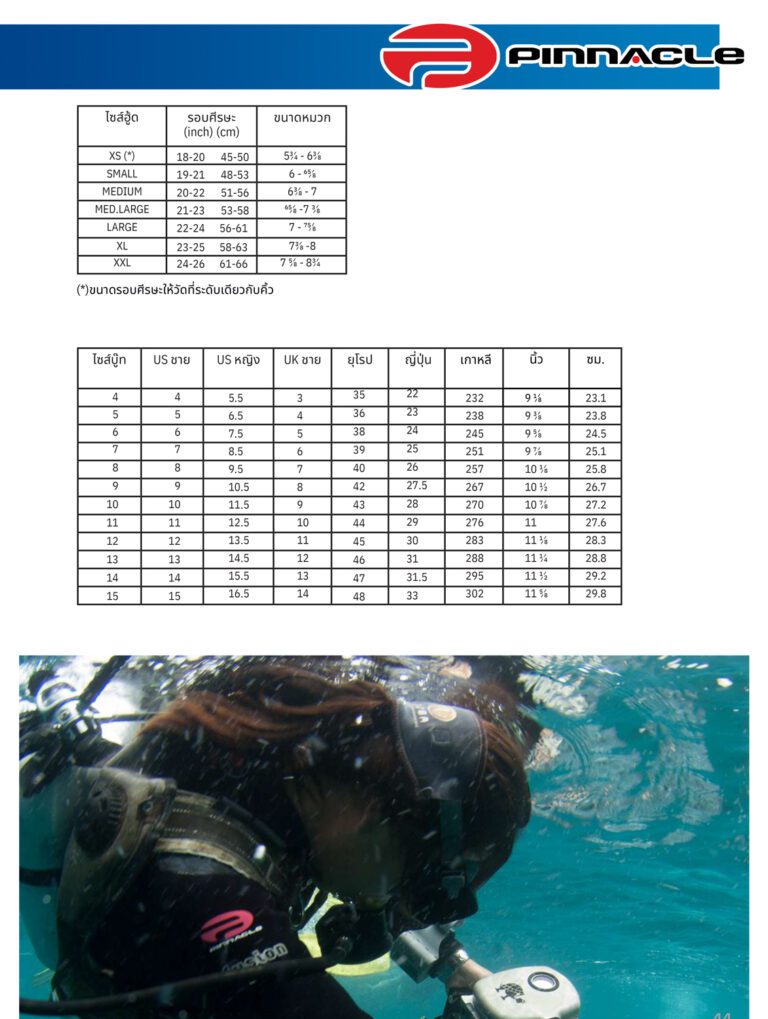 PINNACLE TEMPERATE DRYSUIT UNDERGARMENT